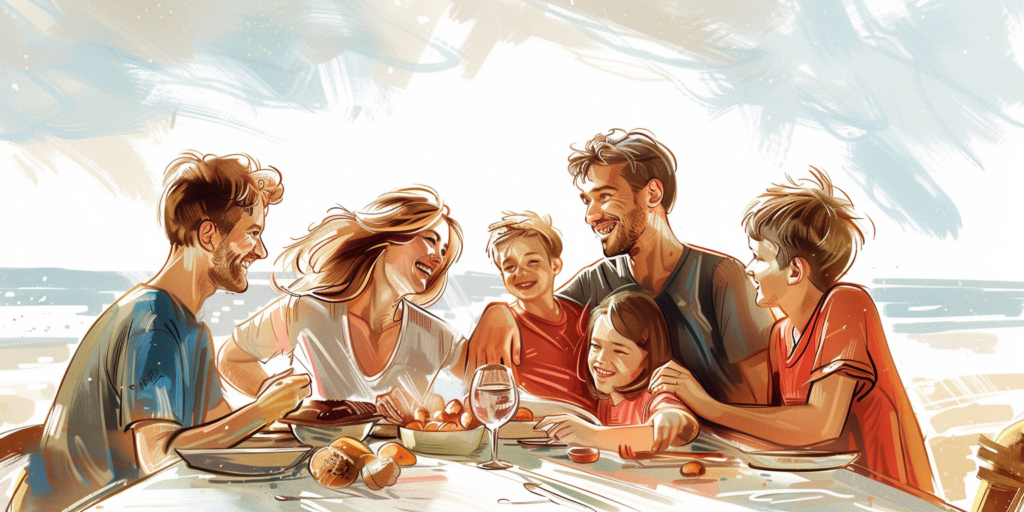 Die Bedeutung der restlichen Familie in der Patchworkfamilie